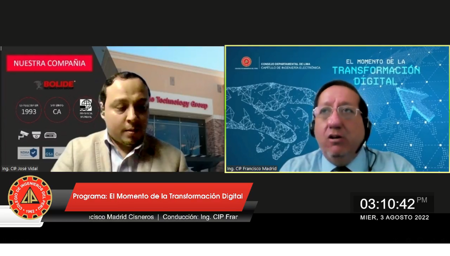 3 Agosto – "BOLIDE: SOLUCIONES DE CCTV, INTELIGENCIA ARTIFICIAL & VMS ...